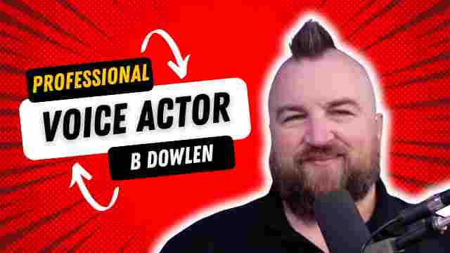 Professional Voice Actor Brent Dowlen